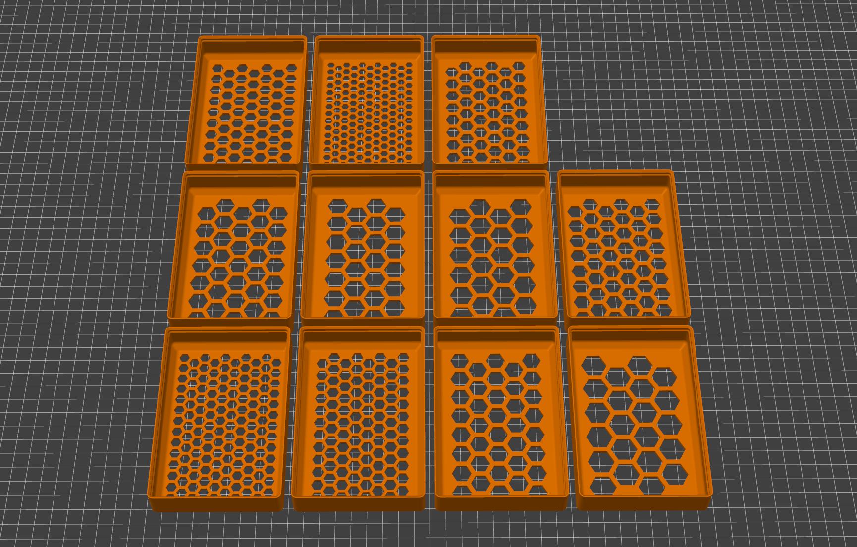Stackable Sieves, for separating small items customisable by Max ...