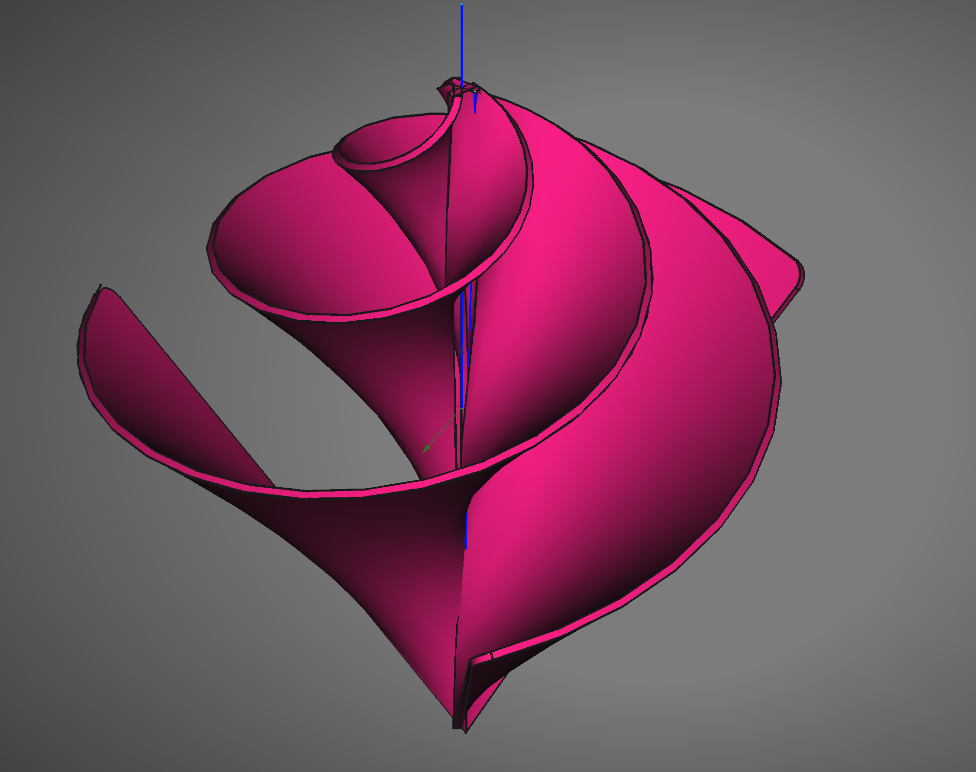 Phi, Archemedes Turbines STEP, stl, FreeCAD files by brad nichols ...
