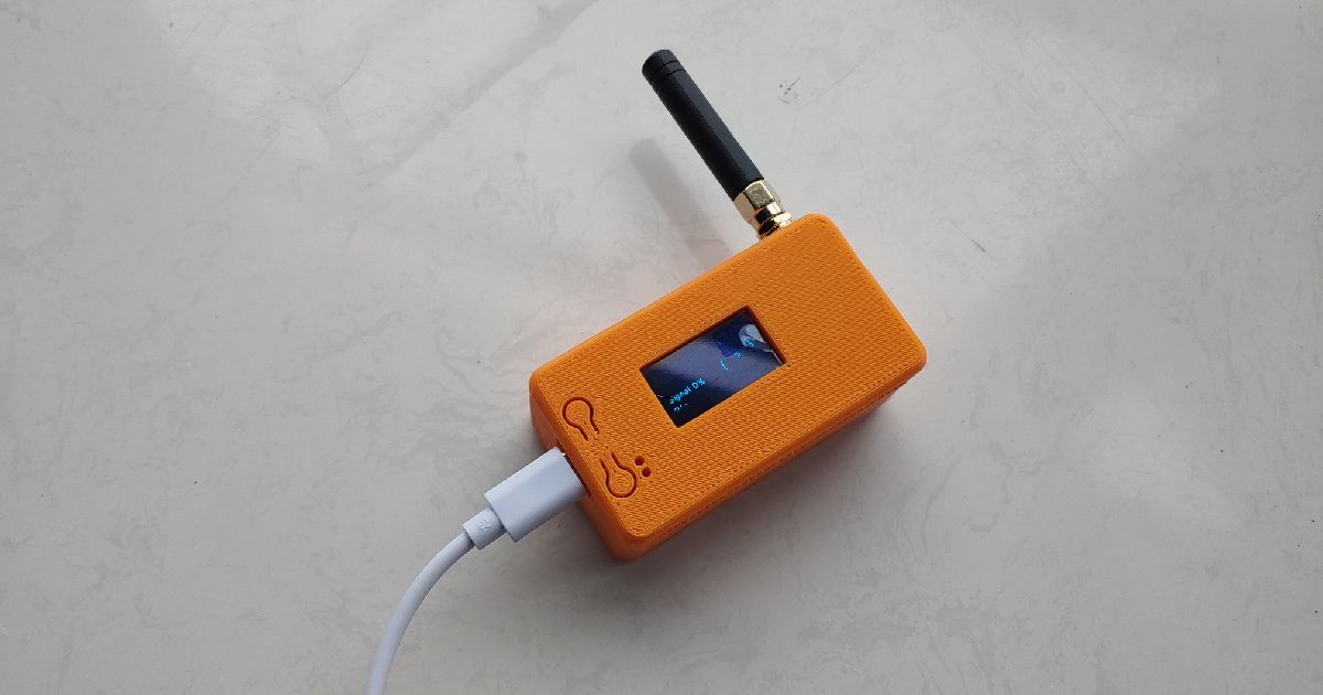 Heltec Lora 32 V3 1 Case Lipo Ver By Highdoping Download Free Stl