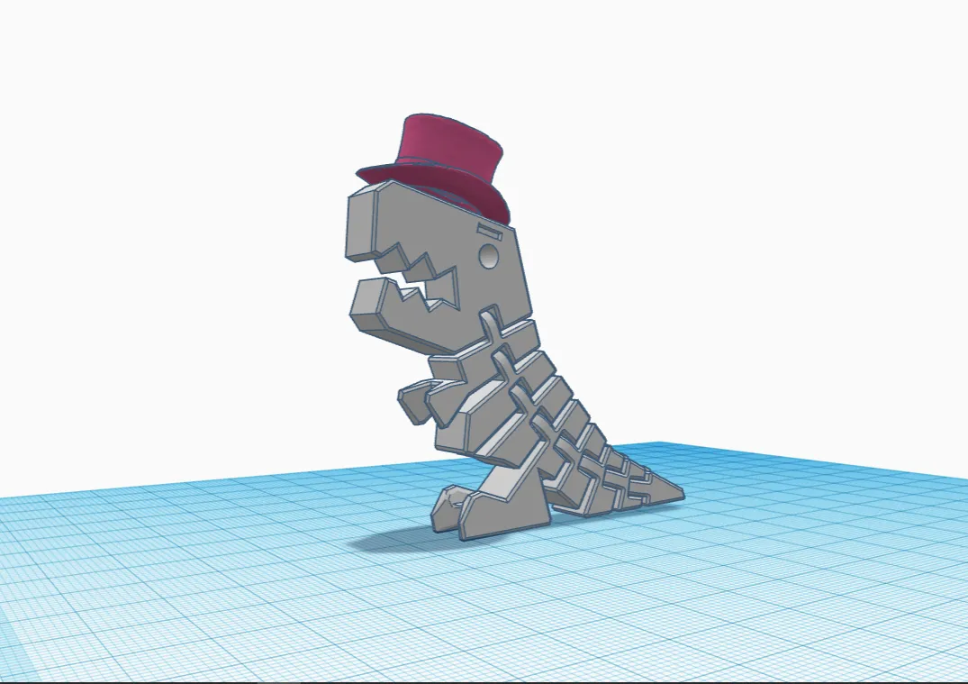 Gentle Rex by jacob creality :) | Download free STL model | Printables.com
