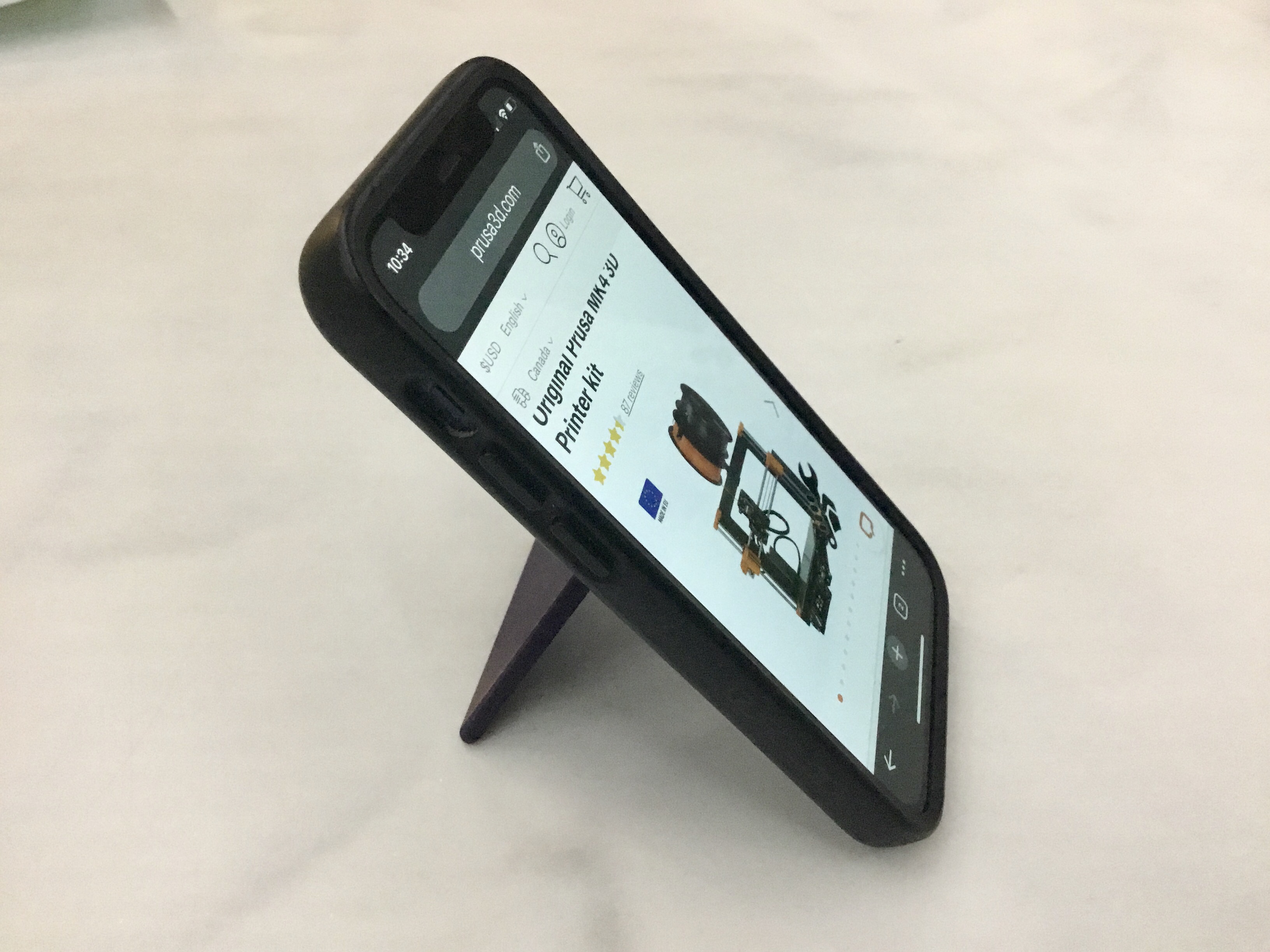 Quad lock quadlock phone stand by alvismalphie | Download free STL ...