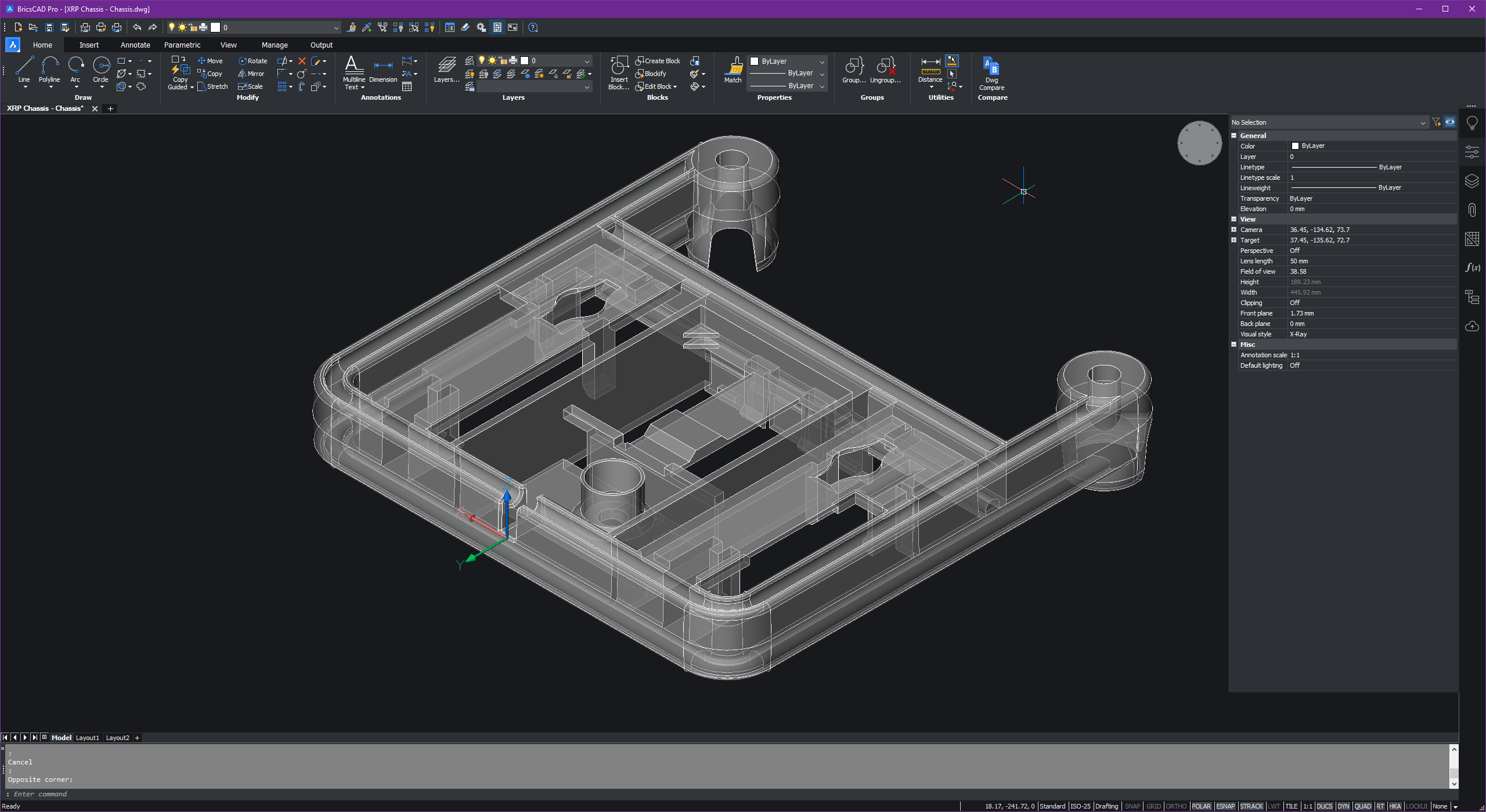 XRP Chassis - DWG file (and other formats) da Janis Rode | Scarica il ...