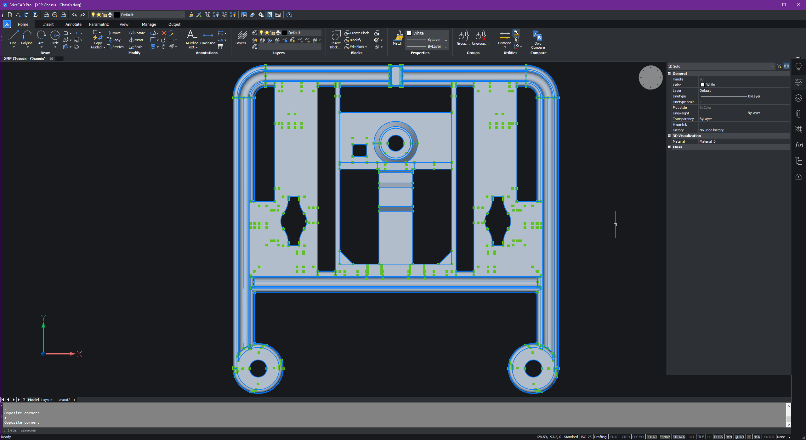 XRP Chassis - DWG file (and other formats) da Janis Rode | Scarica il ...