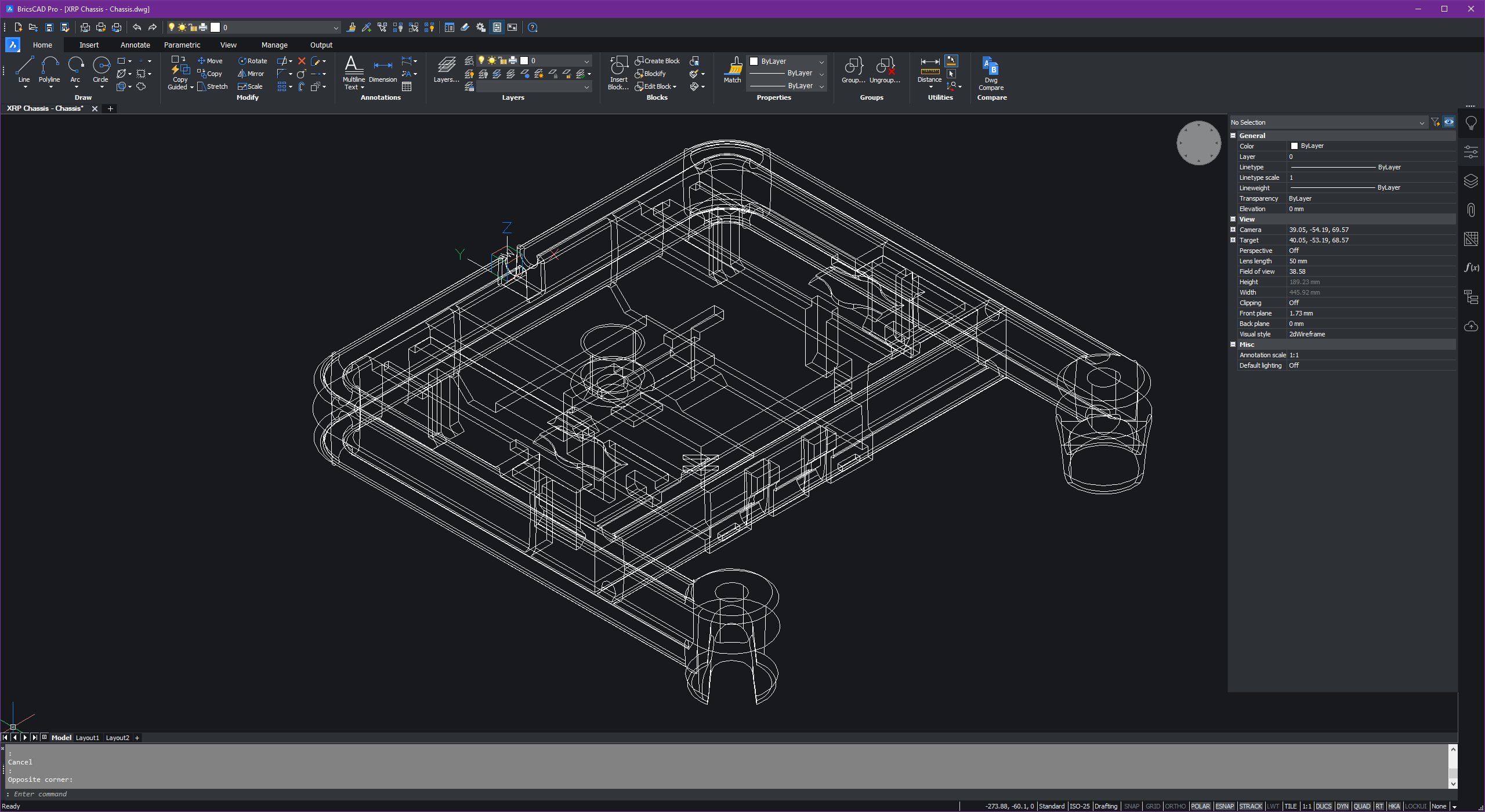 XRP Chassis - DWG file (and other formats) da Janis Rode | Scarica il ...