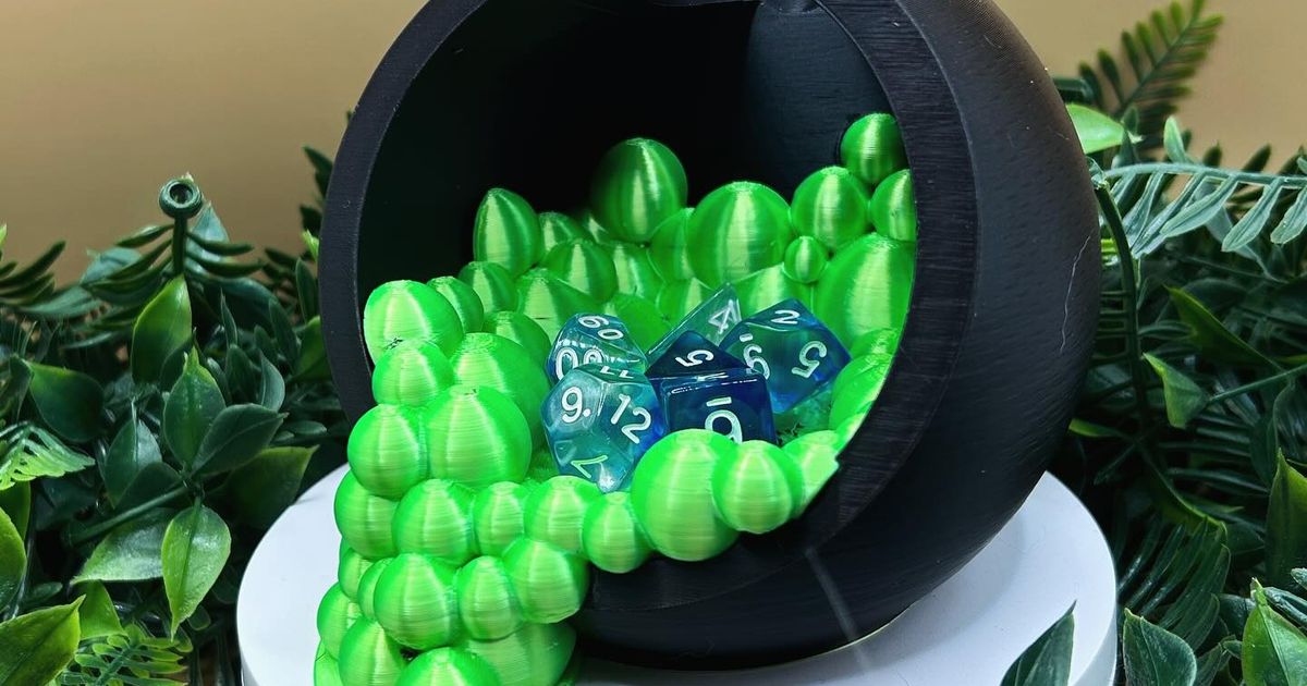 Potion Bottle Dice Tower von LilGriffinArt | Kostenloses STL-Modell ...