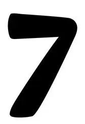 Simple numbers by Nina Máčová | Download free STL model | Printables.com