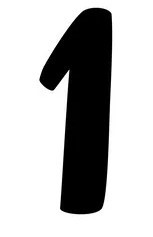 Simple numbers by Nina Máčová | Download free STL model | Printables.com