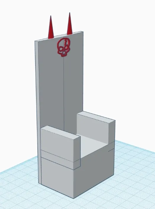 chair for dummy 13 by Evil E Joke J | Download free STL model ...