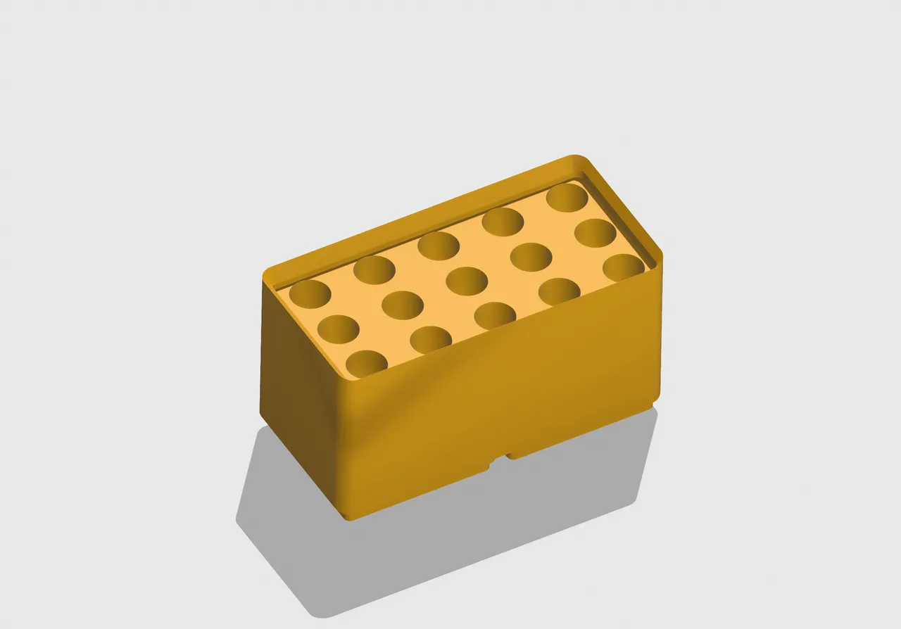 Creality K1C Nozzle Storage - Gridfinity 1x2x6 Bin (UNICORN Nozzle) by Dominik | Download free ...