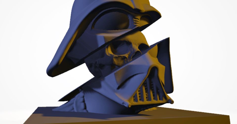 Darth Vader sliced by Sot Kon | Download free STL model | Printables.com