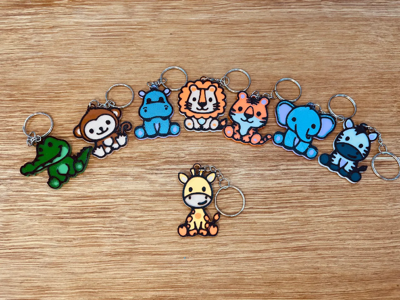 Cute Giraffe Keychain by Aztairya | Download free STL model ...