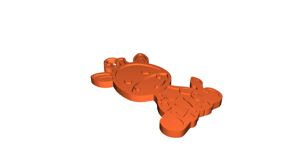 Cute Giraffe Keychain by Aztairya | Download free STL model ...