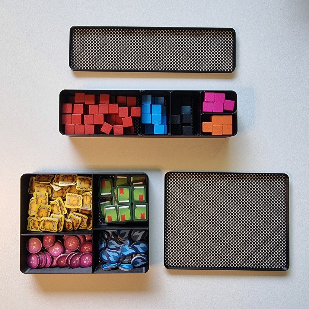 Weirdwood Manor Insert/Organizer/Trays by ThomasDN | Download free STL ...