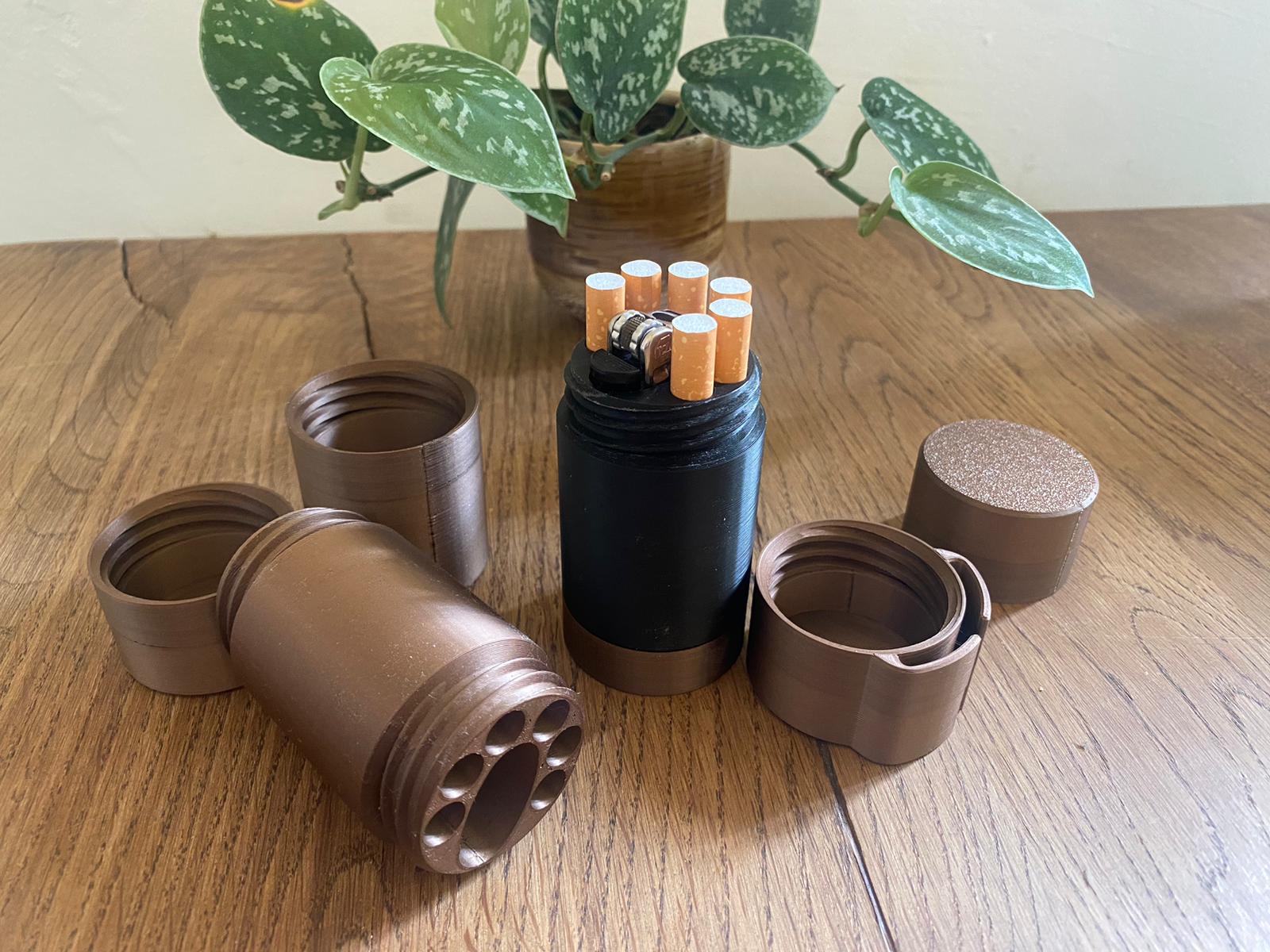 cigarette container with lighter V4 NEW!! by laurens | Download free ...