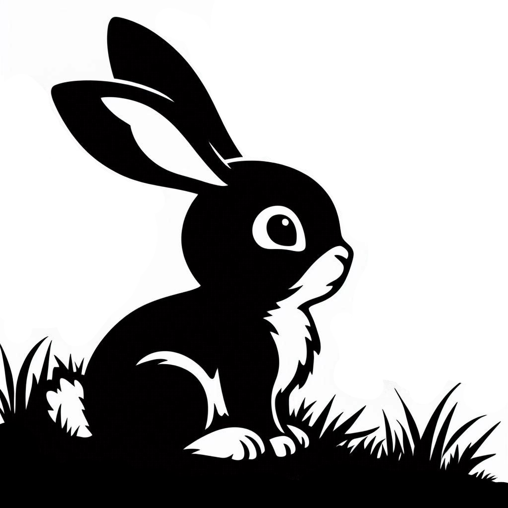 window art for kids: Little bunny por Nina Máčová | Descargar modelo ...