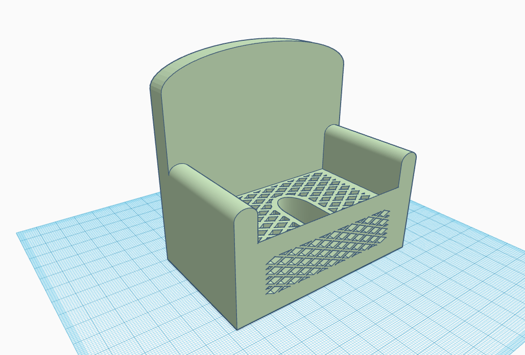 AMP Chair by ConkSMASH | Download free STL model | Printables.com