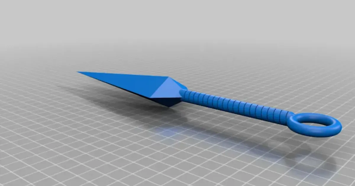 Kunai Knife by LiamShady_2468 | Download free STL model | Printables.com