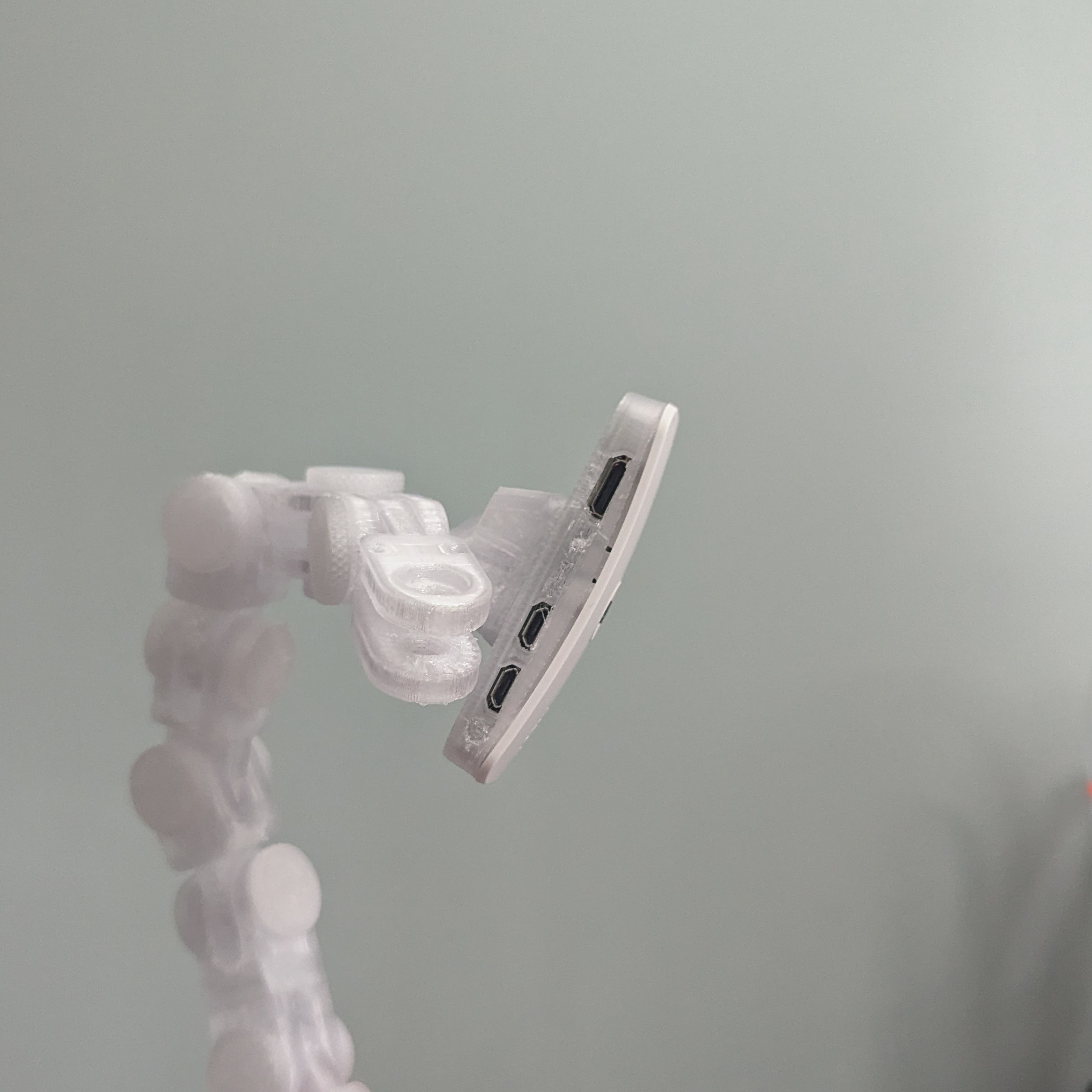 Official Cloned Raspberry Pi Zero Case w/ Ball Mount for "Articulating Raspberry Pi Camera Mount ...