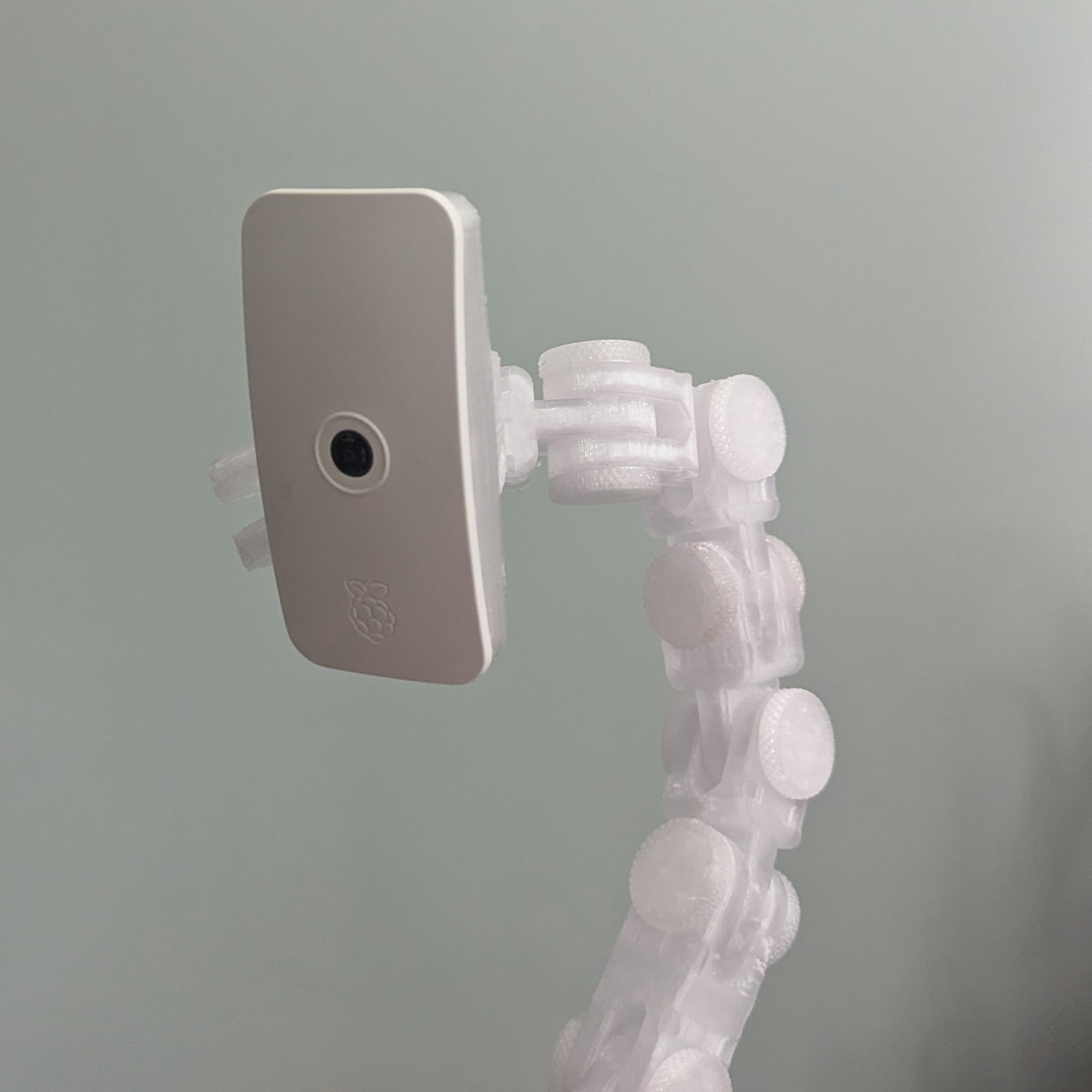 Official Cloned Raspberry Pi Zero Case w/ Ball Mount for "Articulating Raspberry Pi Camera Mount ...