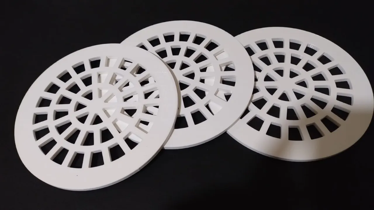 Round drain cover by Allex Rodrigues | Download free STL model ...