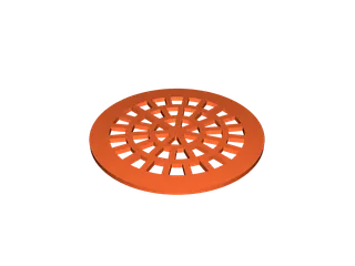 Round drain cover by Allex Rodrigues | Download free STL model ...