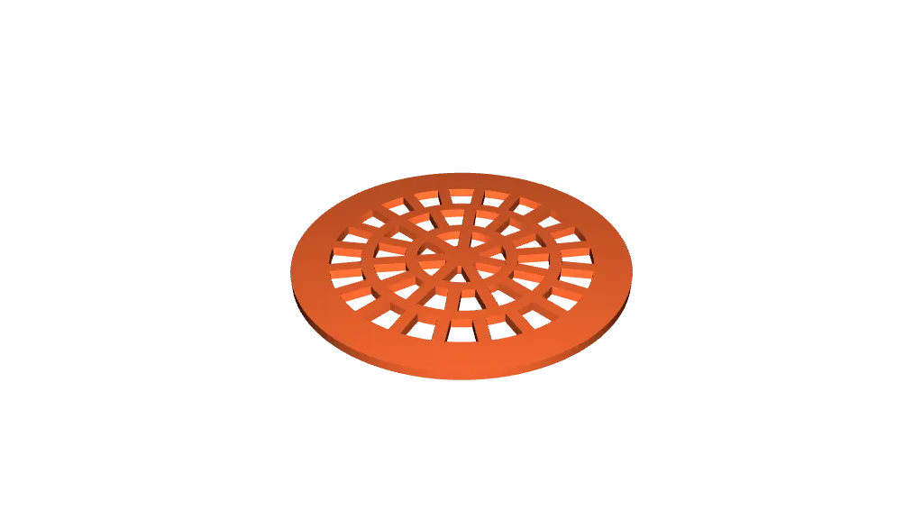 Round drain cover by Allex Rodrigues | Download free STL model ...