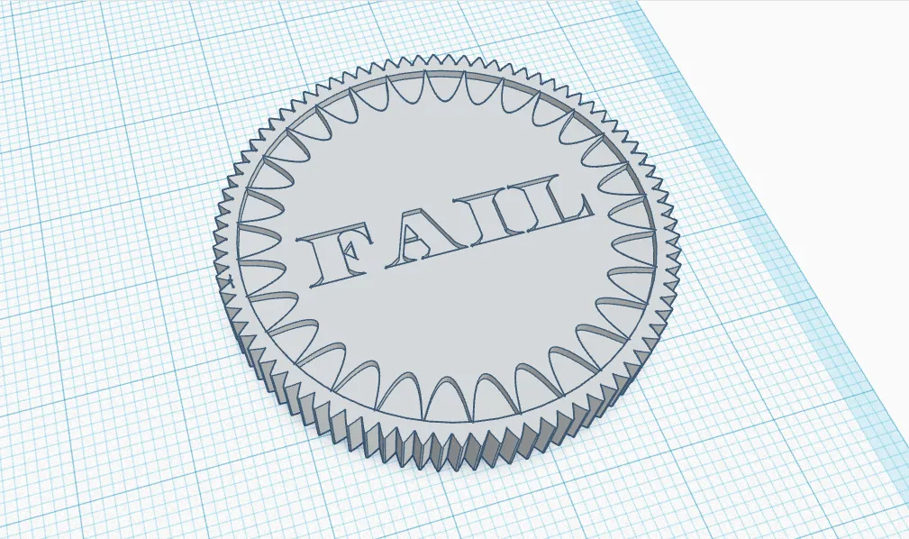 Pass Fail Coin by ConkSMASH | Download free STL model | Printables.com