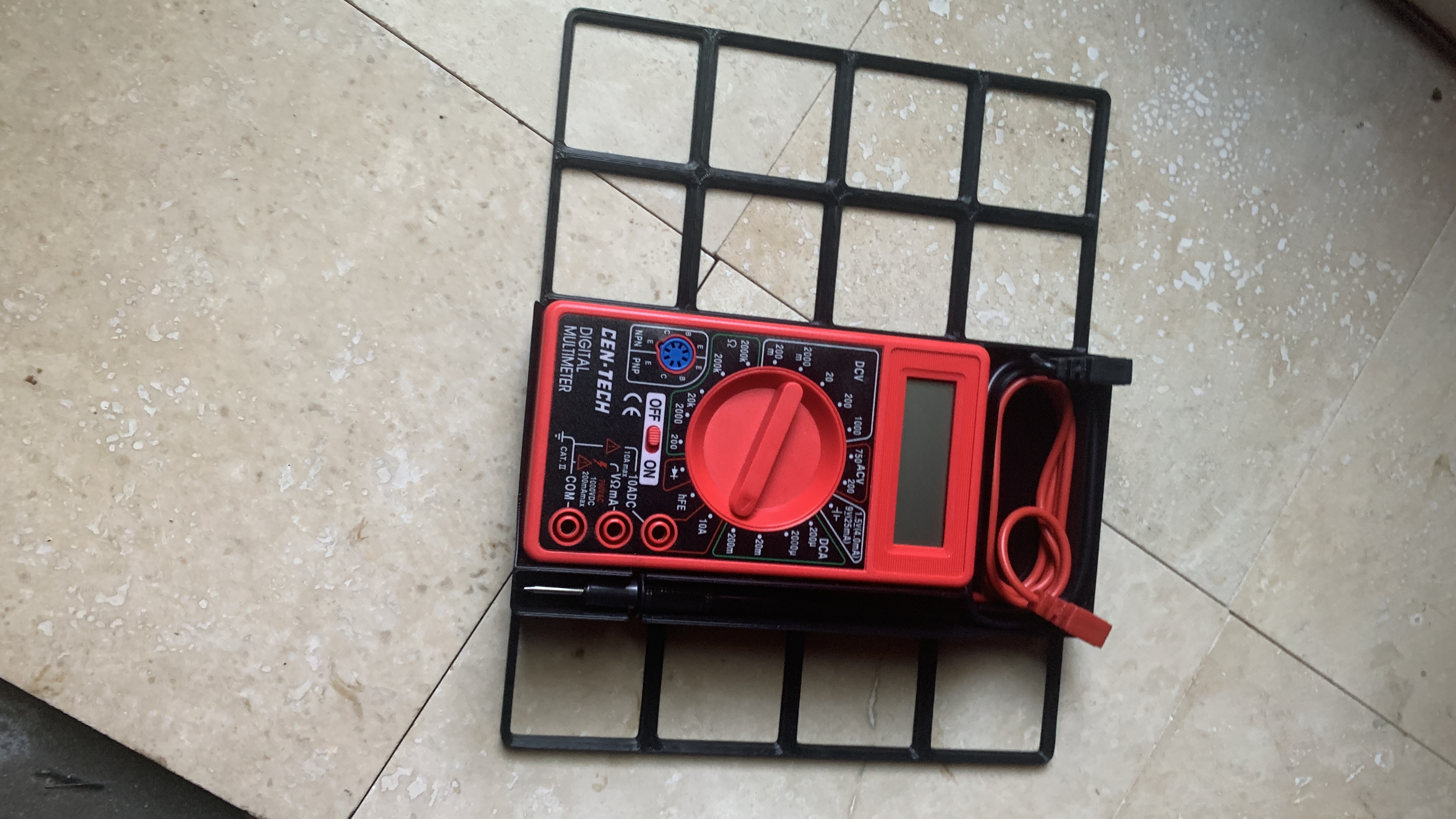 Multimeter Holder Gridfinity by Bananaperson300 | Download free STL ...