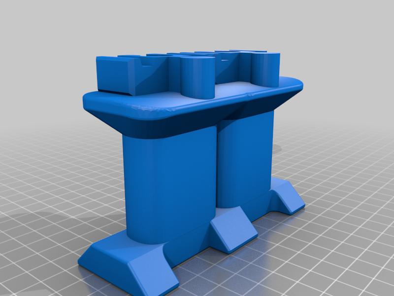 Double Wooden train bridge column compatible to IKEA se by Max ...