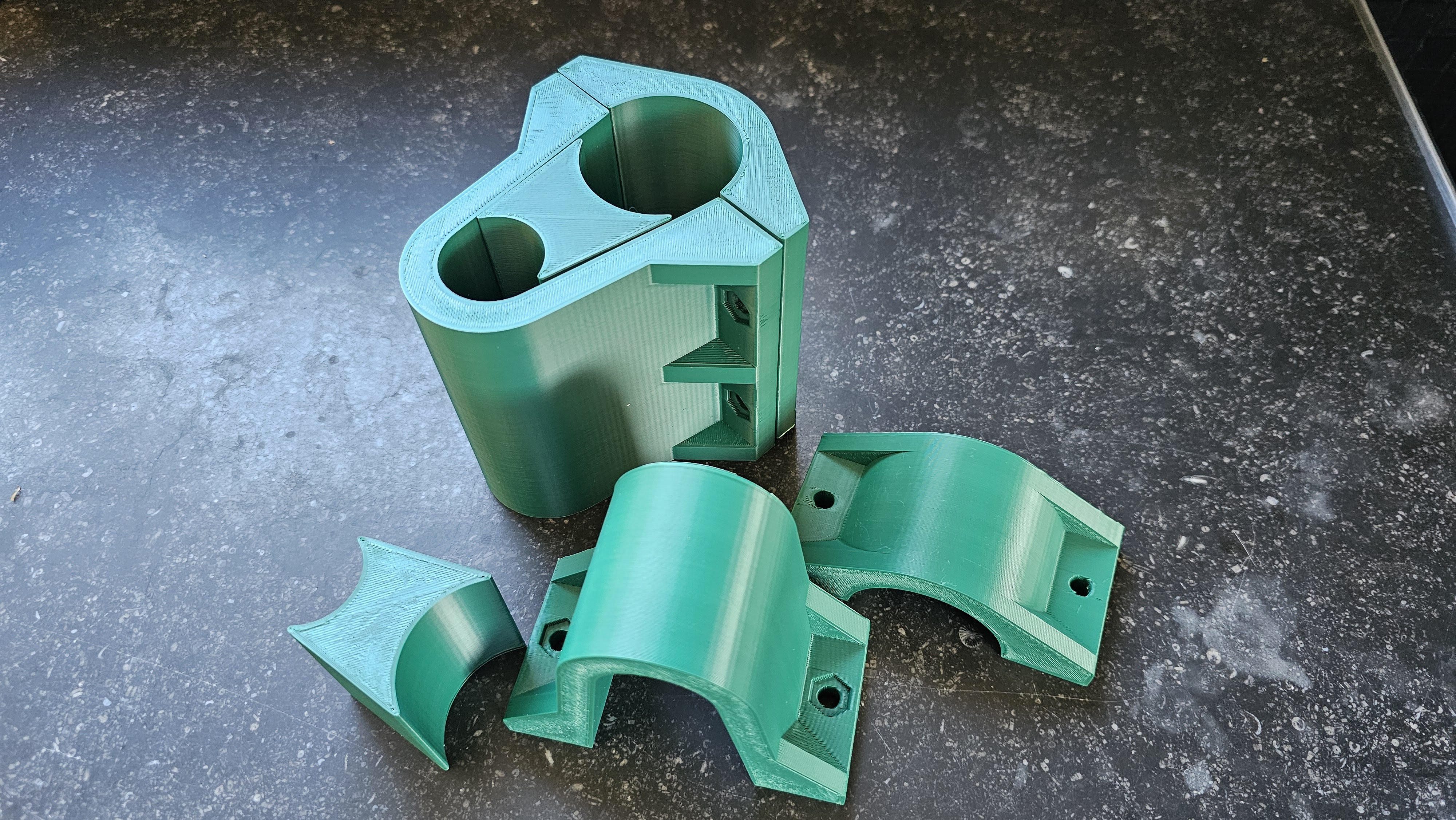 mammotion luba 2 RTK pole mount by Jetro | Download free STL model | Printables.com