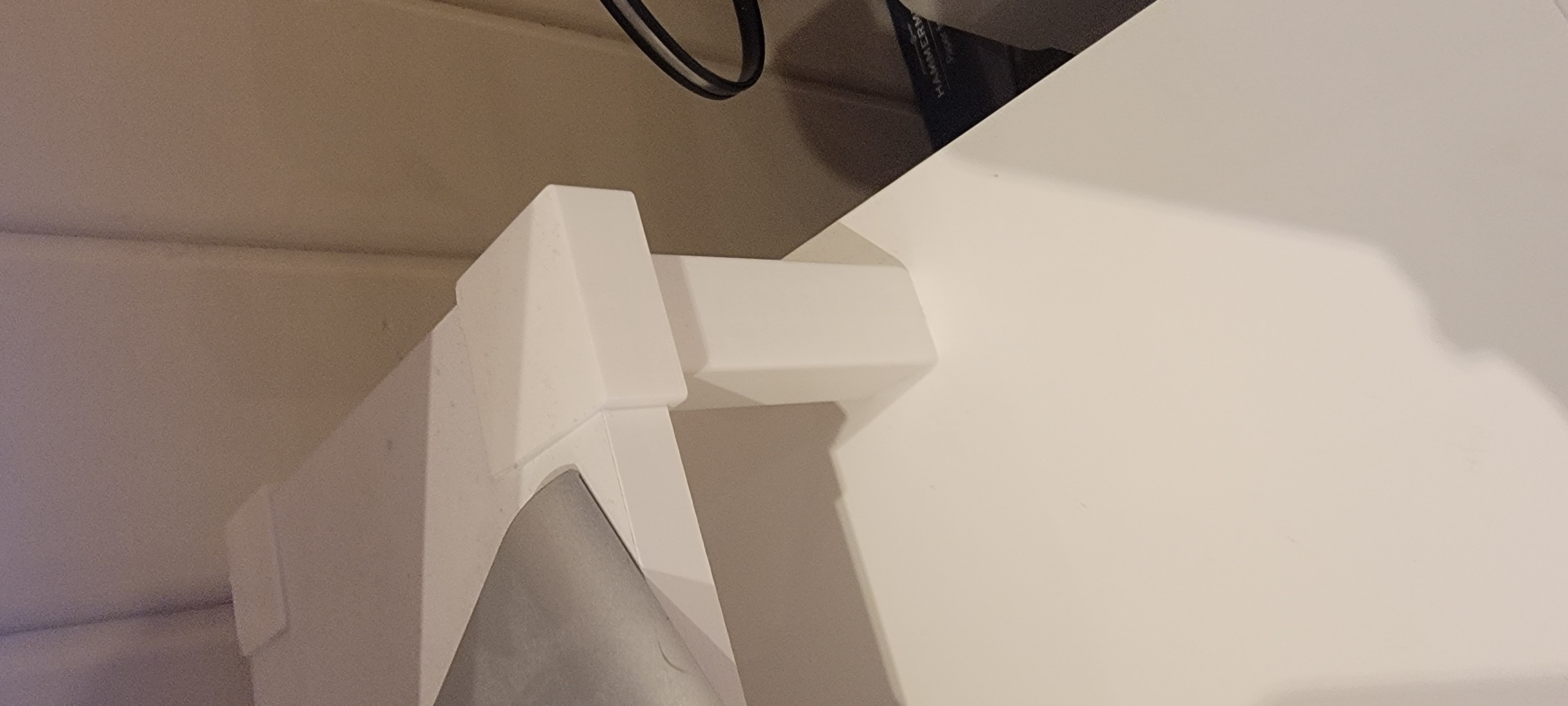 DIY Monitor Riser / Desk Shelf Legs for ikea boards (4"/103 mm rise) by ...