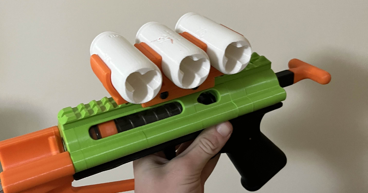 Silly shell pic rail attachments by Ready | Download free STL model ...