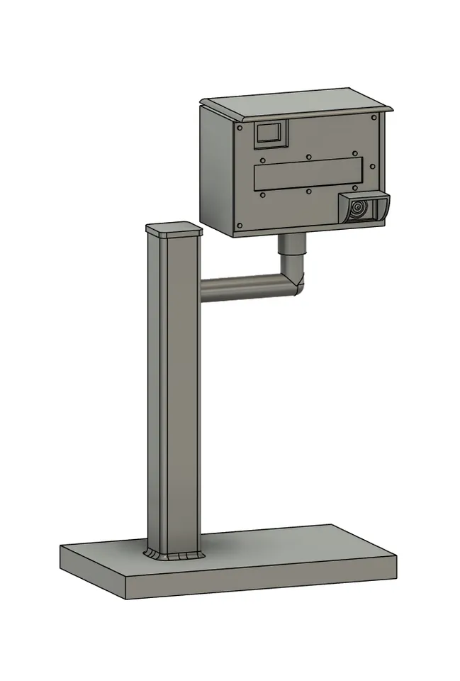 UK Speed Camera by micky2171 | Download free STL model | Printables.com