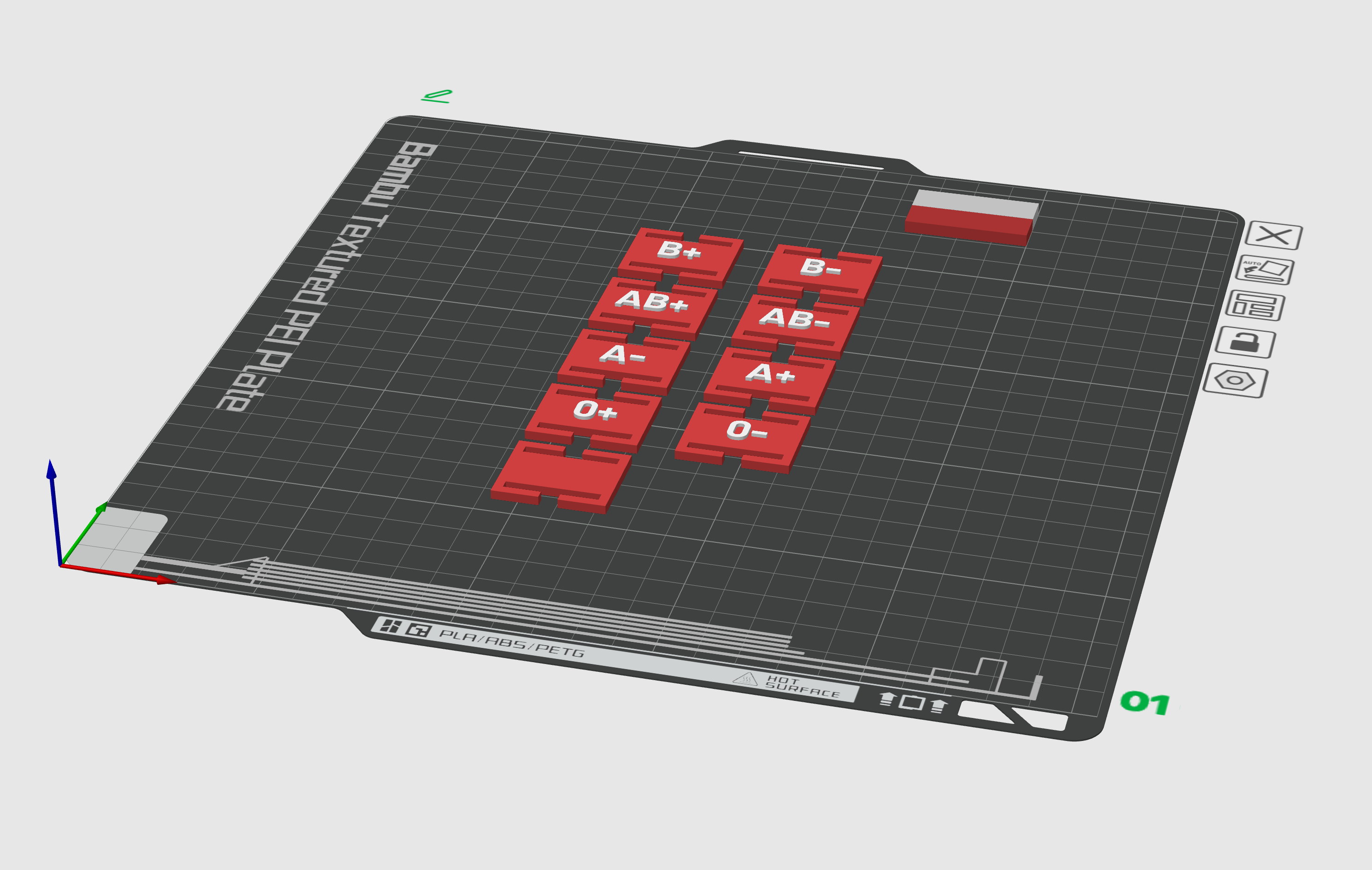 Blood Tag for strap (Remix) v2 by maxfui | Download free STL model ...