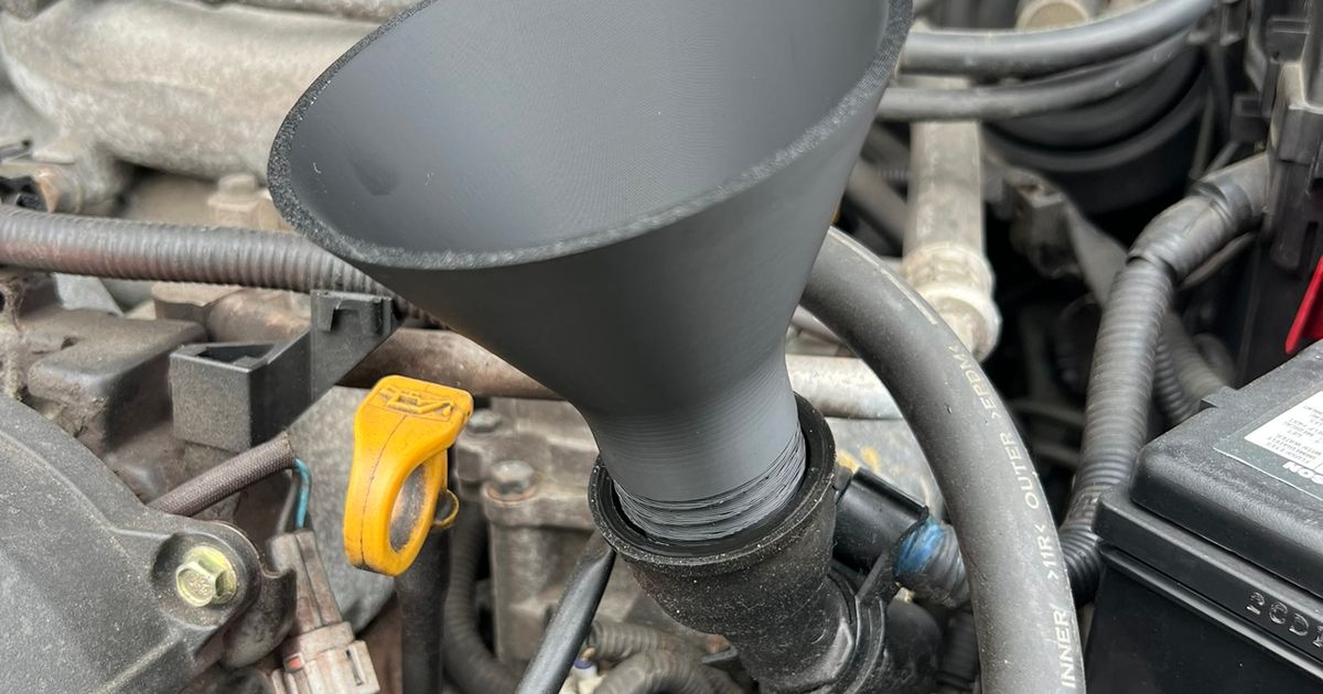 Subaru EJ25 Screw In Funnel by potatoworld | Printables Store