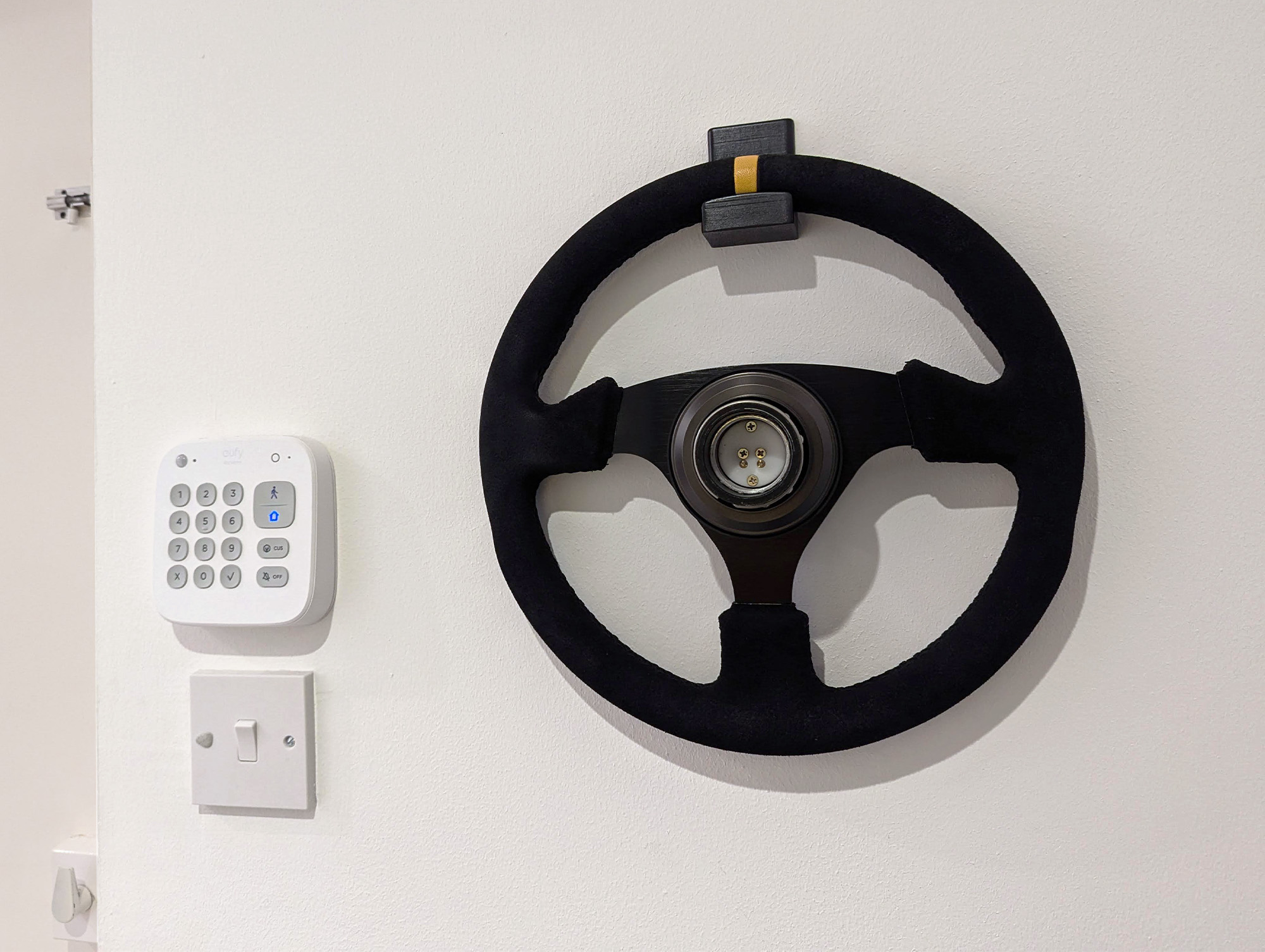 Steering Wheel Wall Mount by Devon R | Download free STL model ...