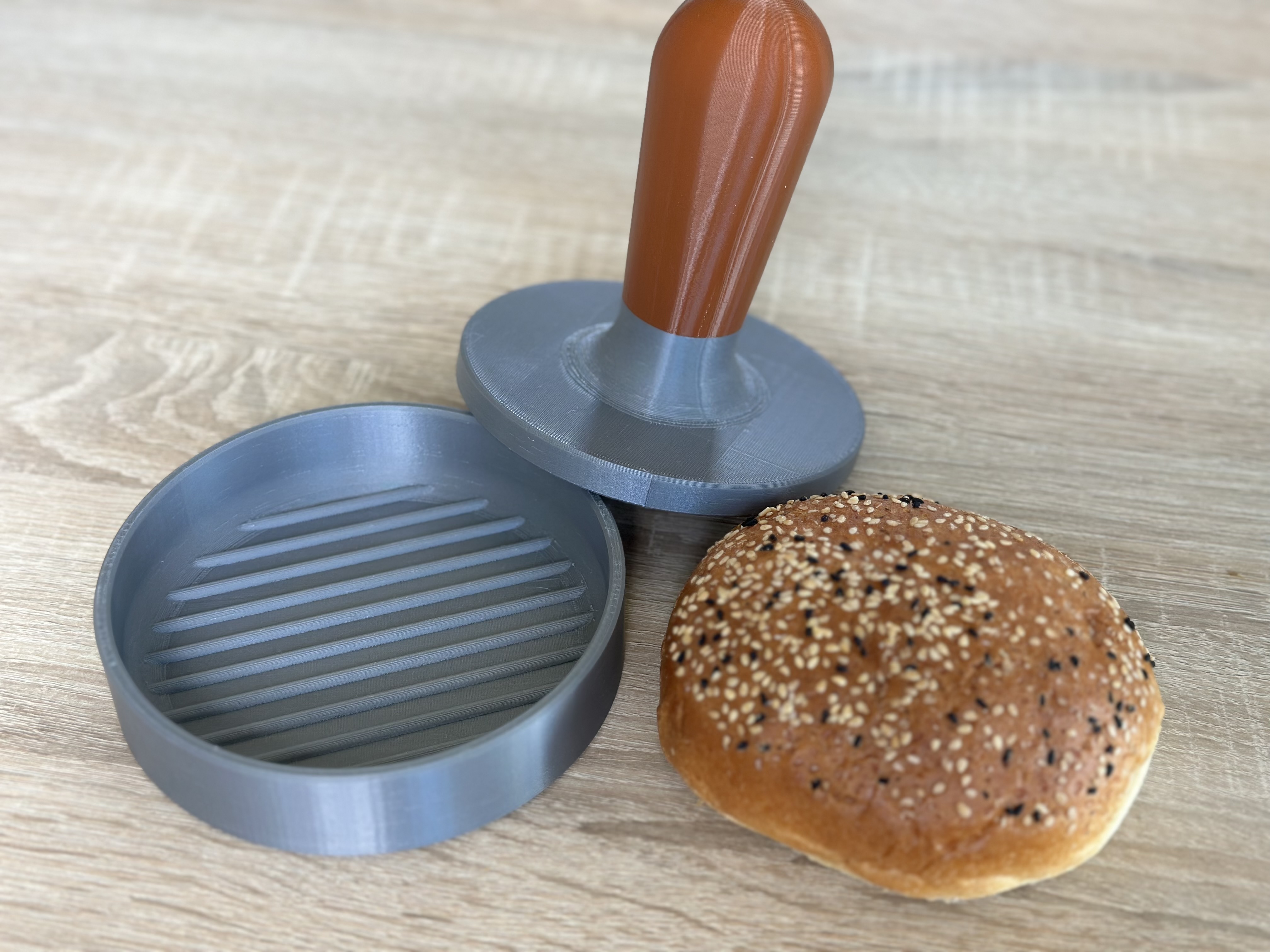 Barbecue grill burger meat press by kisik20 | Download free STL model ...