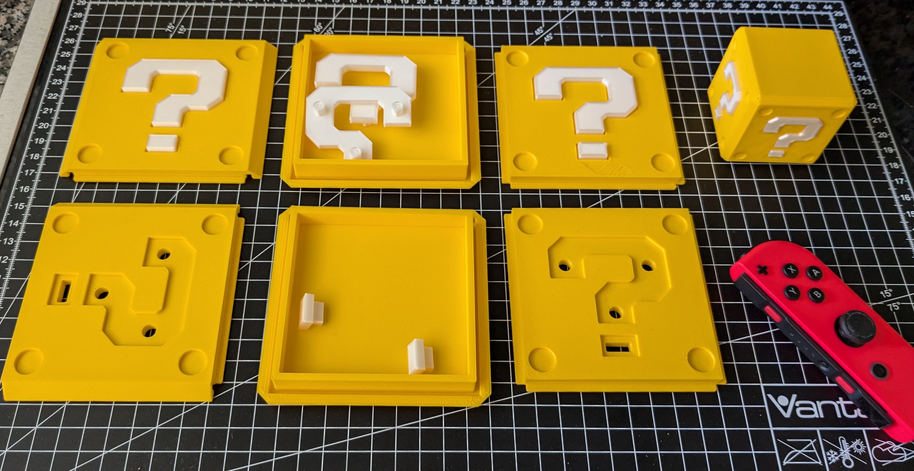 Mario Question Mark Block by Philip | Download free STL model ...