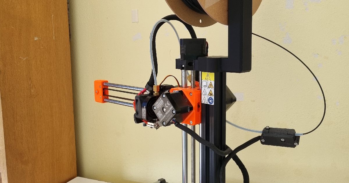 Prusa MINI+ Spool Holder by PrintS | Download free STL model ...