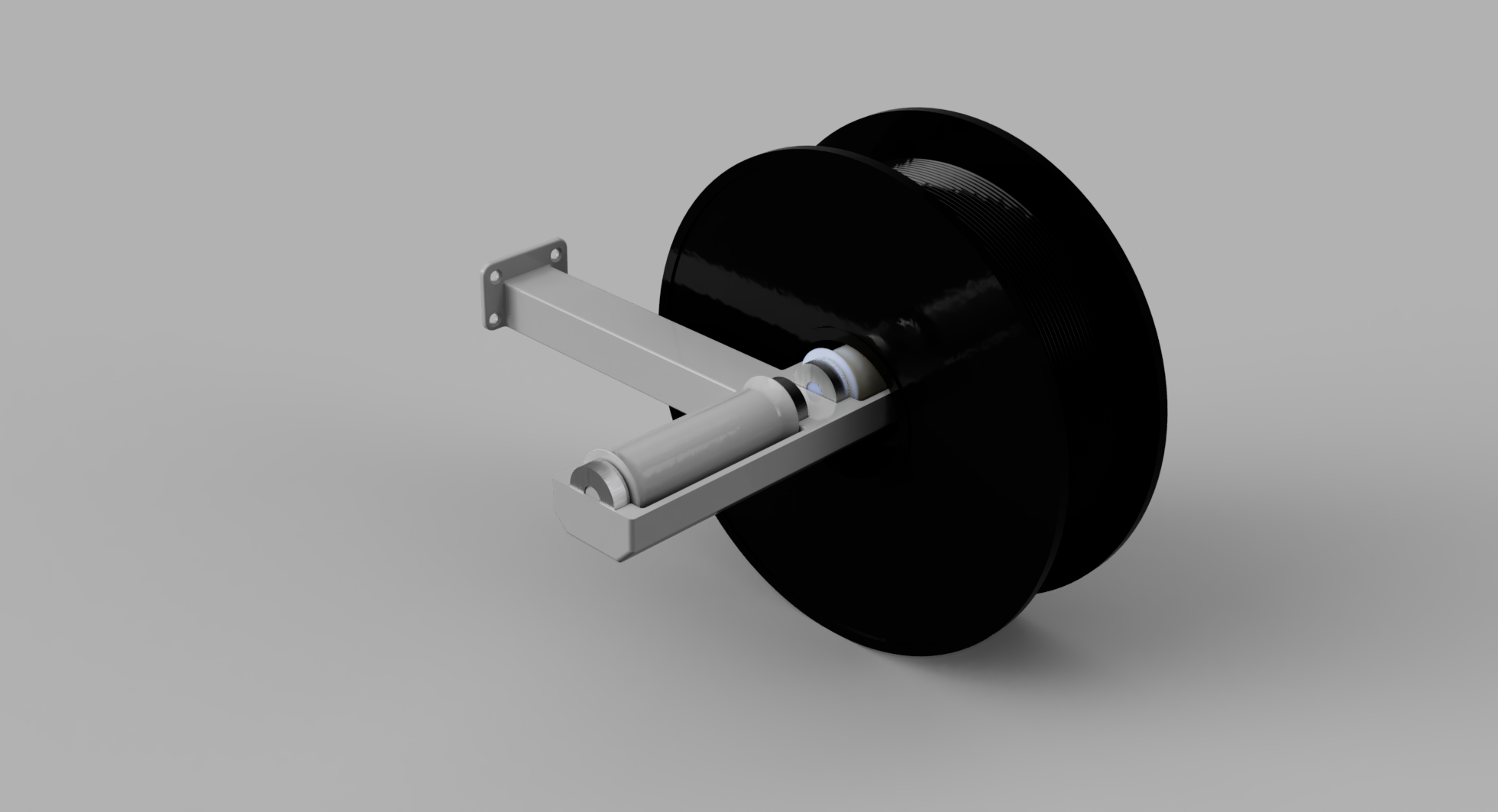 bearing spool holder by Mathijs Van Wijk | Download free STL model ...