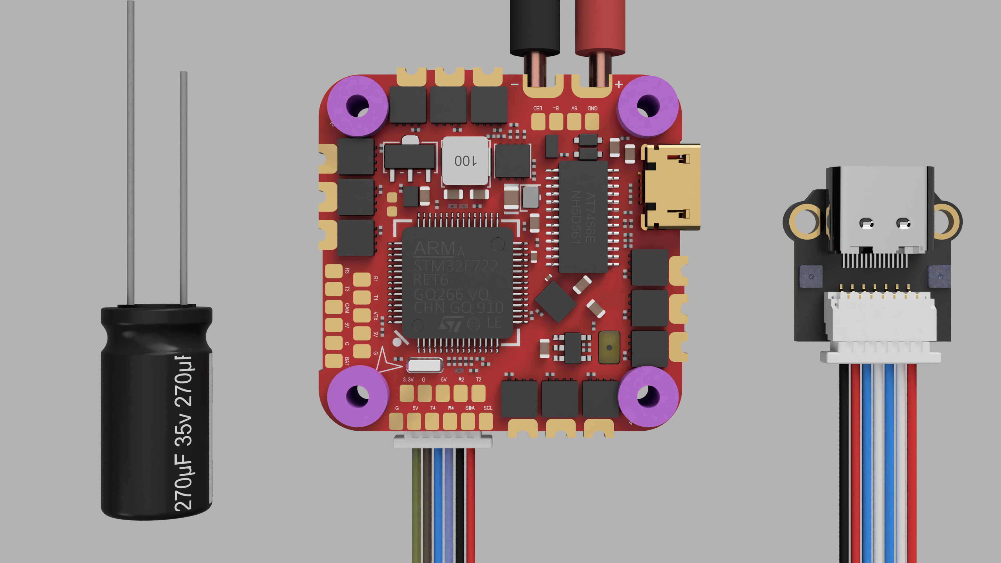 HAKRC F722 40A AIO Flight Controller by Riley Entropy | Download free ...