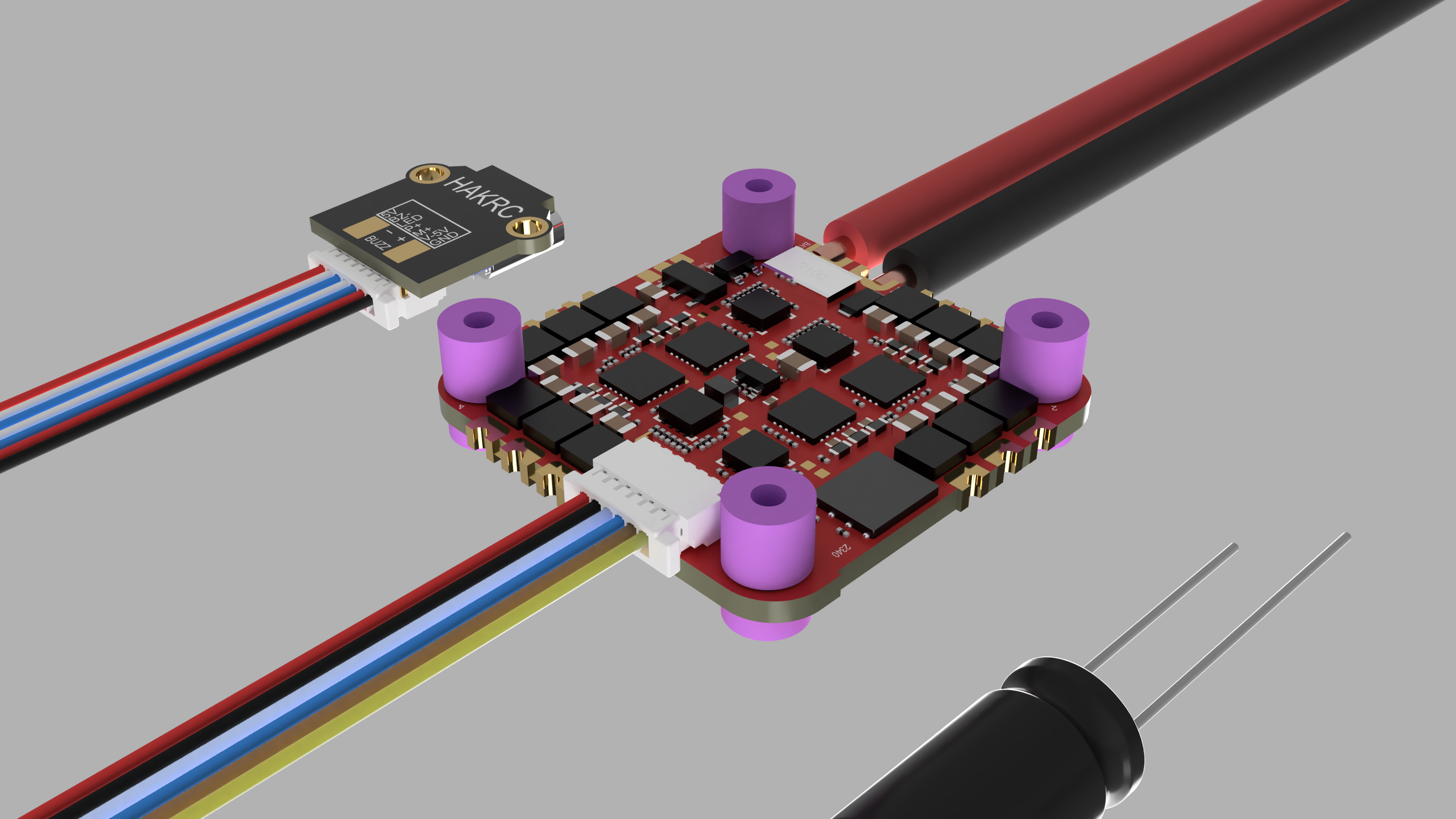 HAKRC F722 40A AIO Flight Controller by Riley Entropy | Download free ...