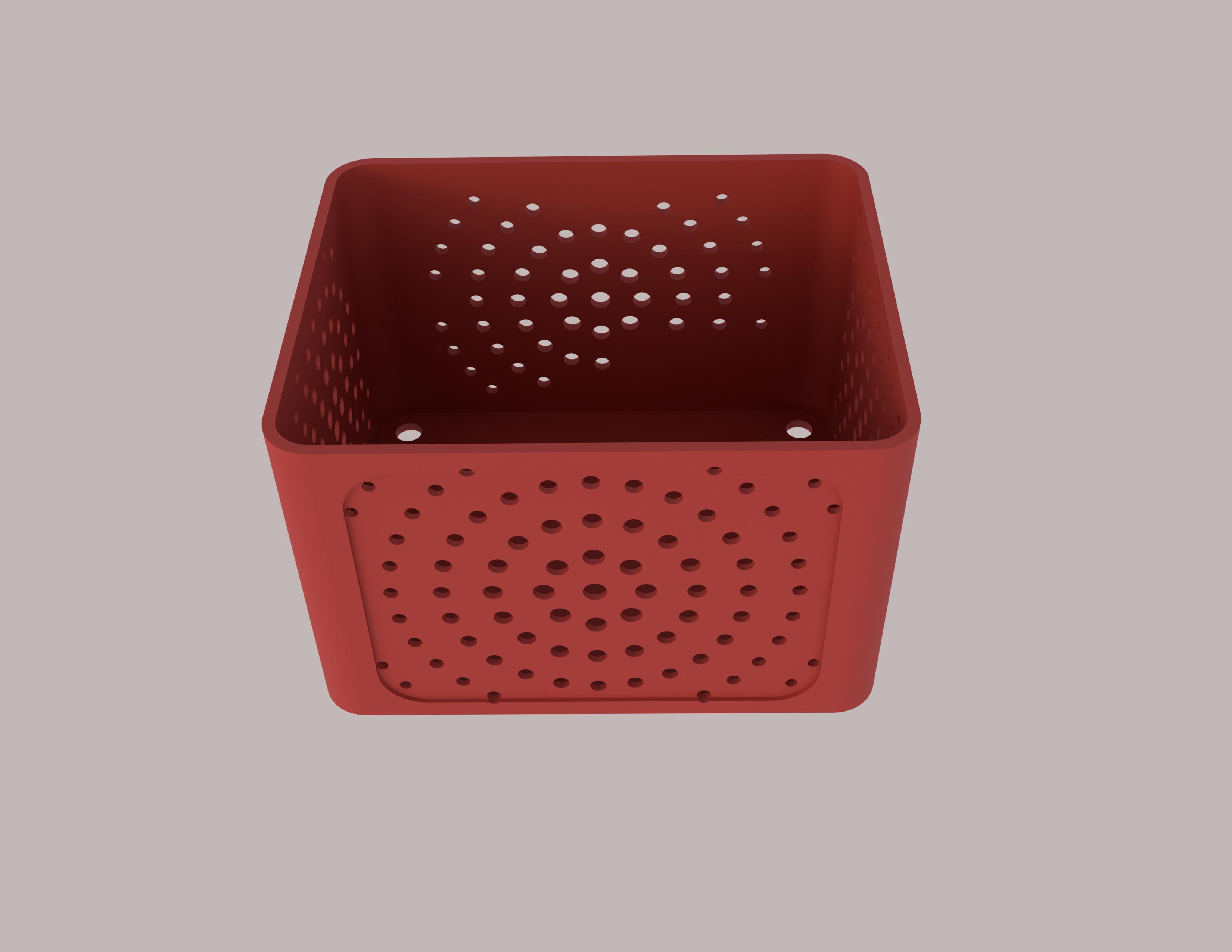 Multipurpose Perforated Storage Box by LeonMR03 | Download free STL ...