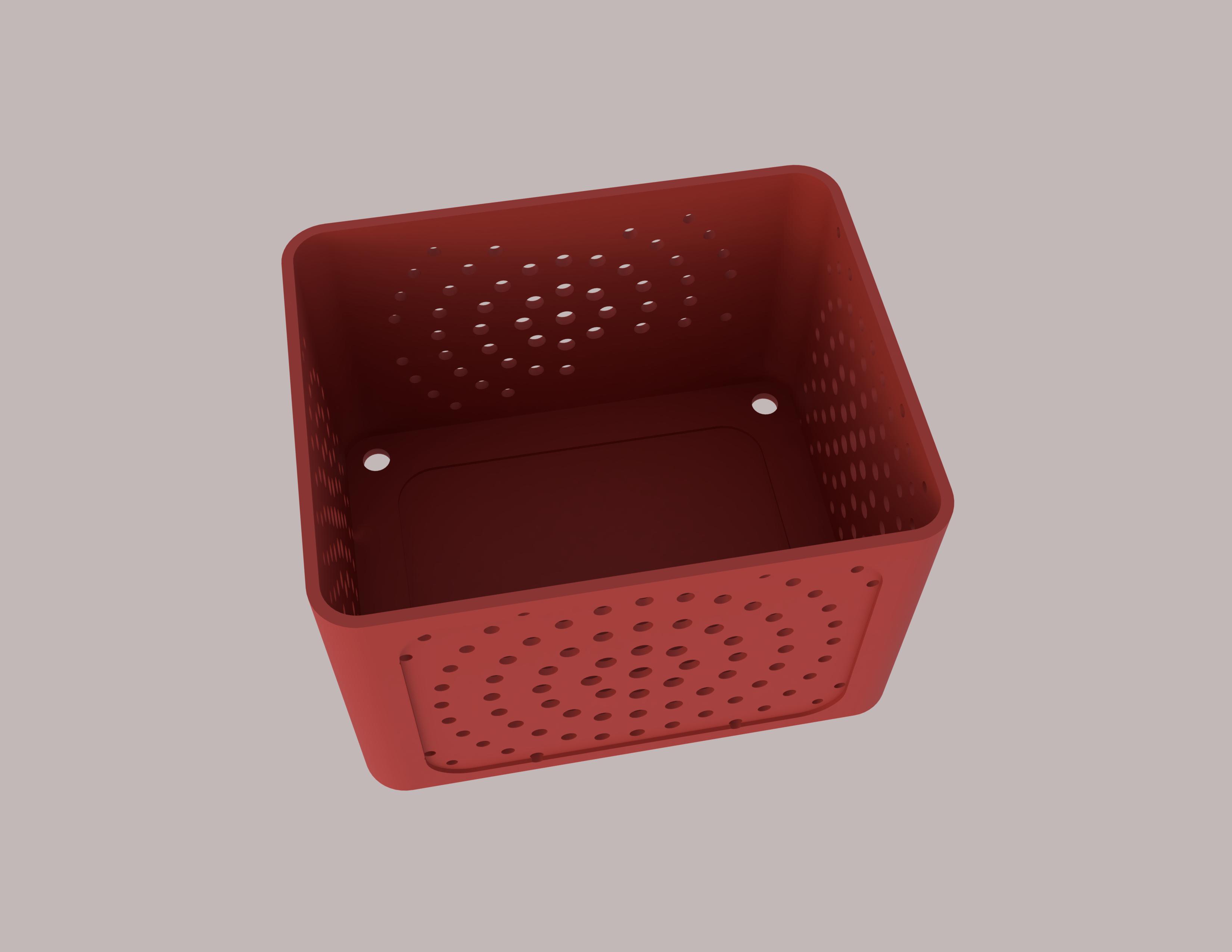 Multipurpose Perforated Storage Box by LeonMR03 | Download free STL ...