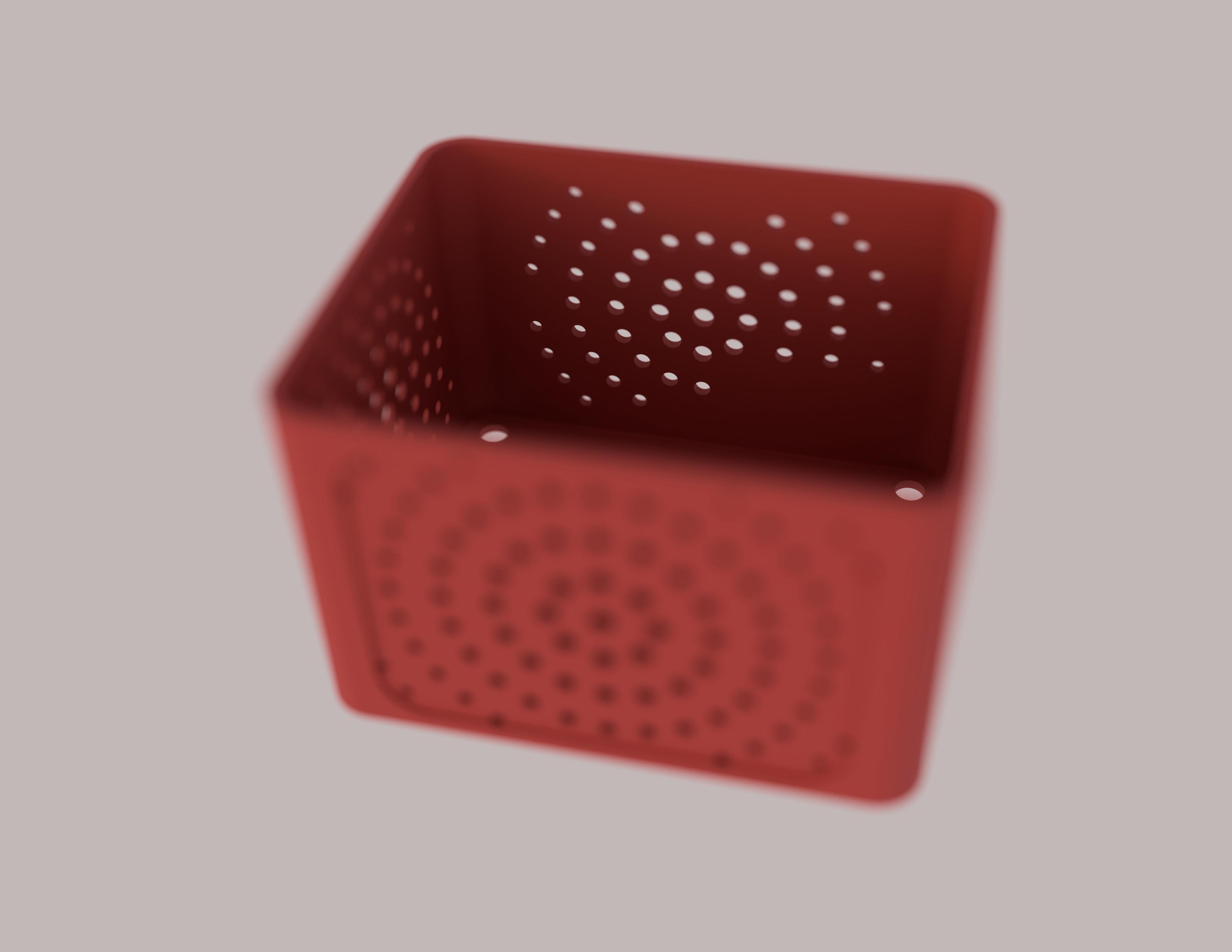 Multipurpose Perforated Storage Box by LeonMR03 | Download free STL ...