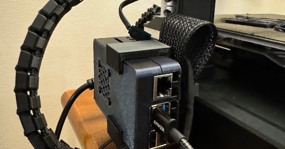 Ender 3 V3 Se Raspberry Pi 4 Mount Da Shoeys For Newey Scarica Il