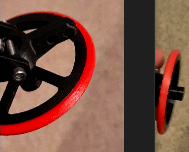 Steerable Wheel Assembly Parts for XRP robot by Shmoee | Download free ...