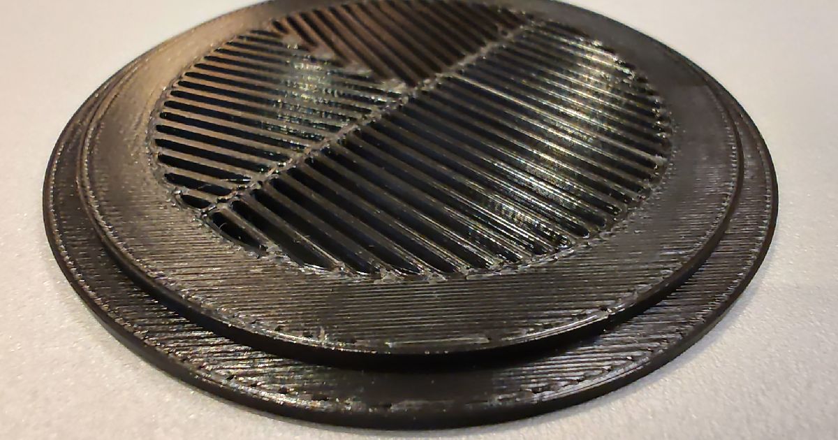 Bahtinov Mask - AT60ED - Flange Type by snauman | Download free STL ...