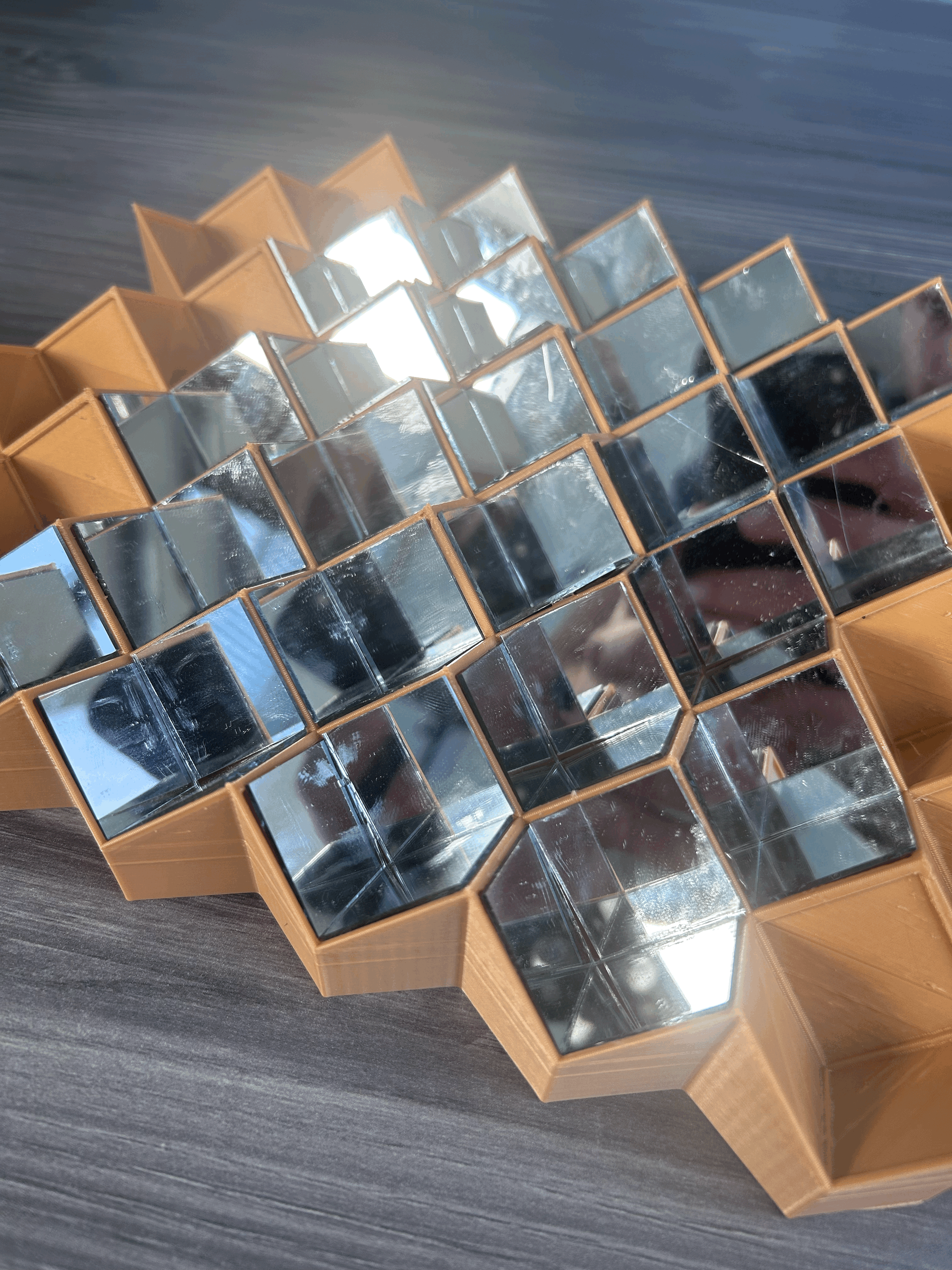 Mirror Retroreflector Array Art by Boundless 3D | Download free STL model | Printables.com