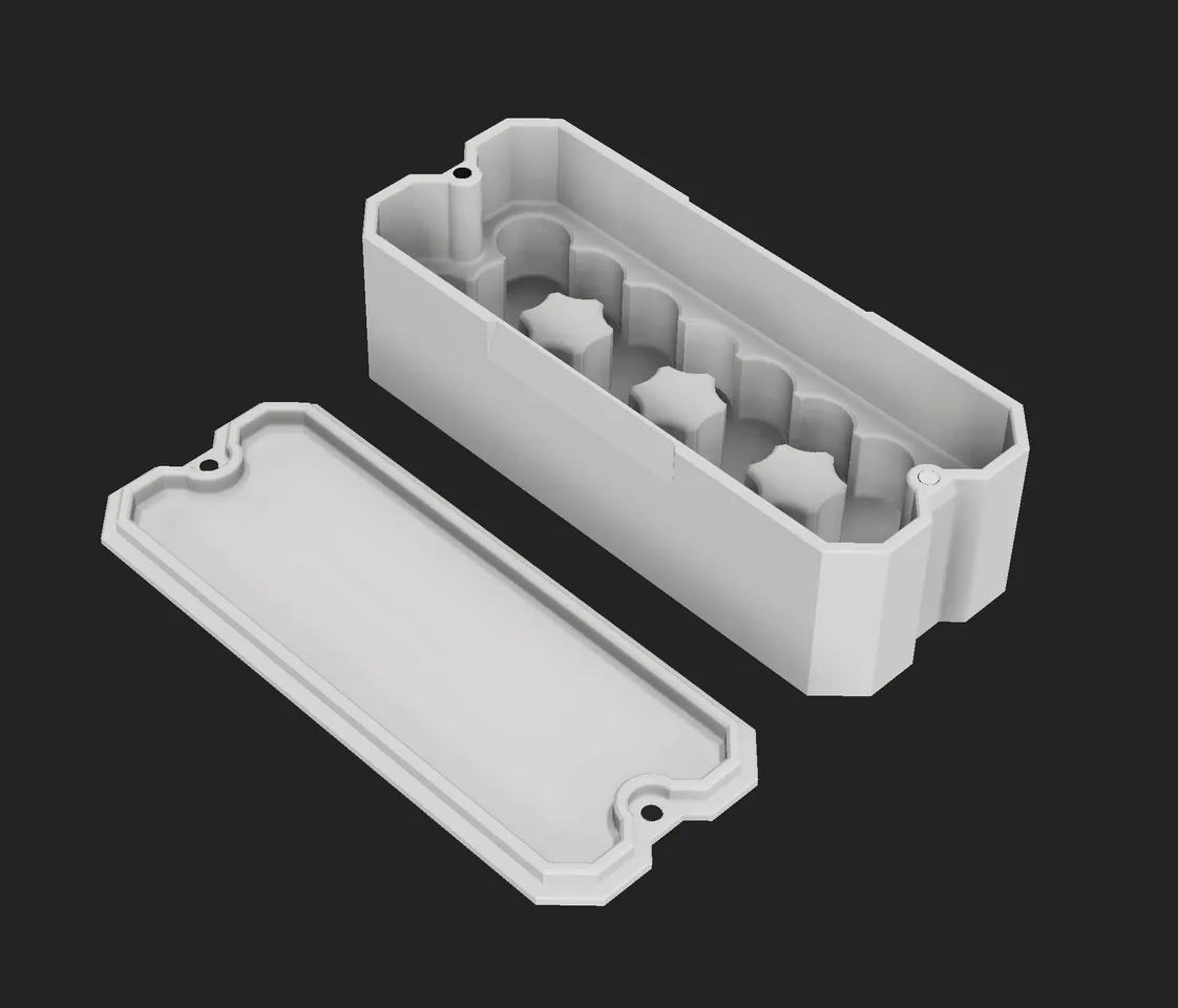 Rugged Insulin/Peptide Vial Box w/ Magnetic Lid by John Parker ...